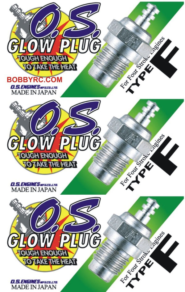 O.S. Type F Four Stroke Nitro R/C Engine Glow Plug - 71615009 – BOBBYRC