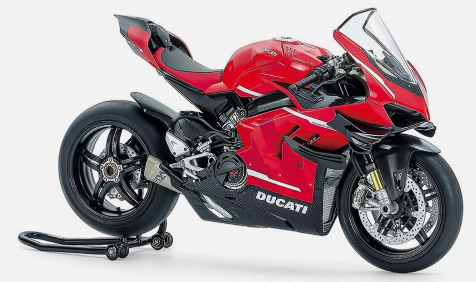 Tamiya 1/12 Ducati Superleggera V4 Motorcycle Model w/Racing Kit – BOBBYRC