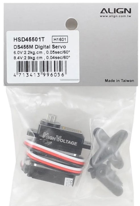 Align/T-Rex Helicopters 250 450L 470L PRO DFC DS455M Digital (Rudder ...